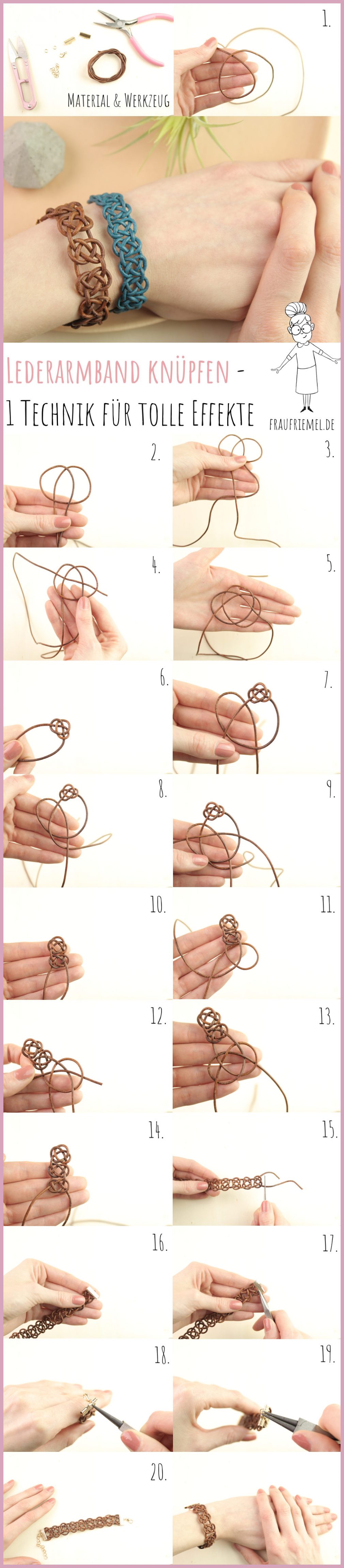 Lederarmband Selber Machen Set