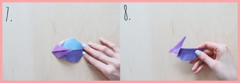Origami Hase Anleitung – Schritt für Schritt erklärt - Bastelblog, DIY ...
