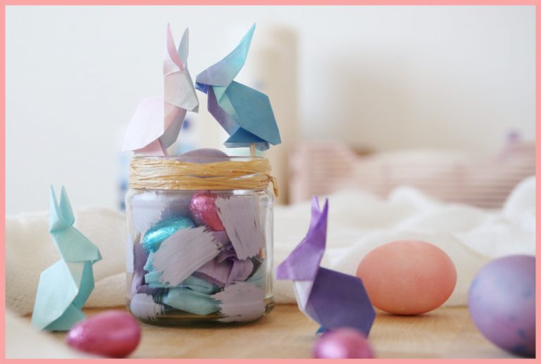 Origami Hase Anleitung – Schritt für Schritt erklärt - Bastelblog, DIY ...