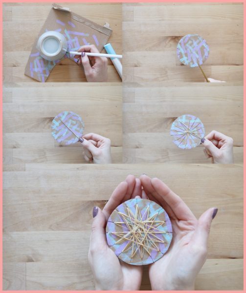 Basteln mit Pappe: 10 DIY Dekoideen für Weihnachten - Bastelblog, DIY ...